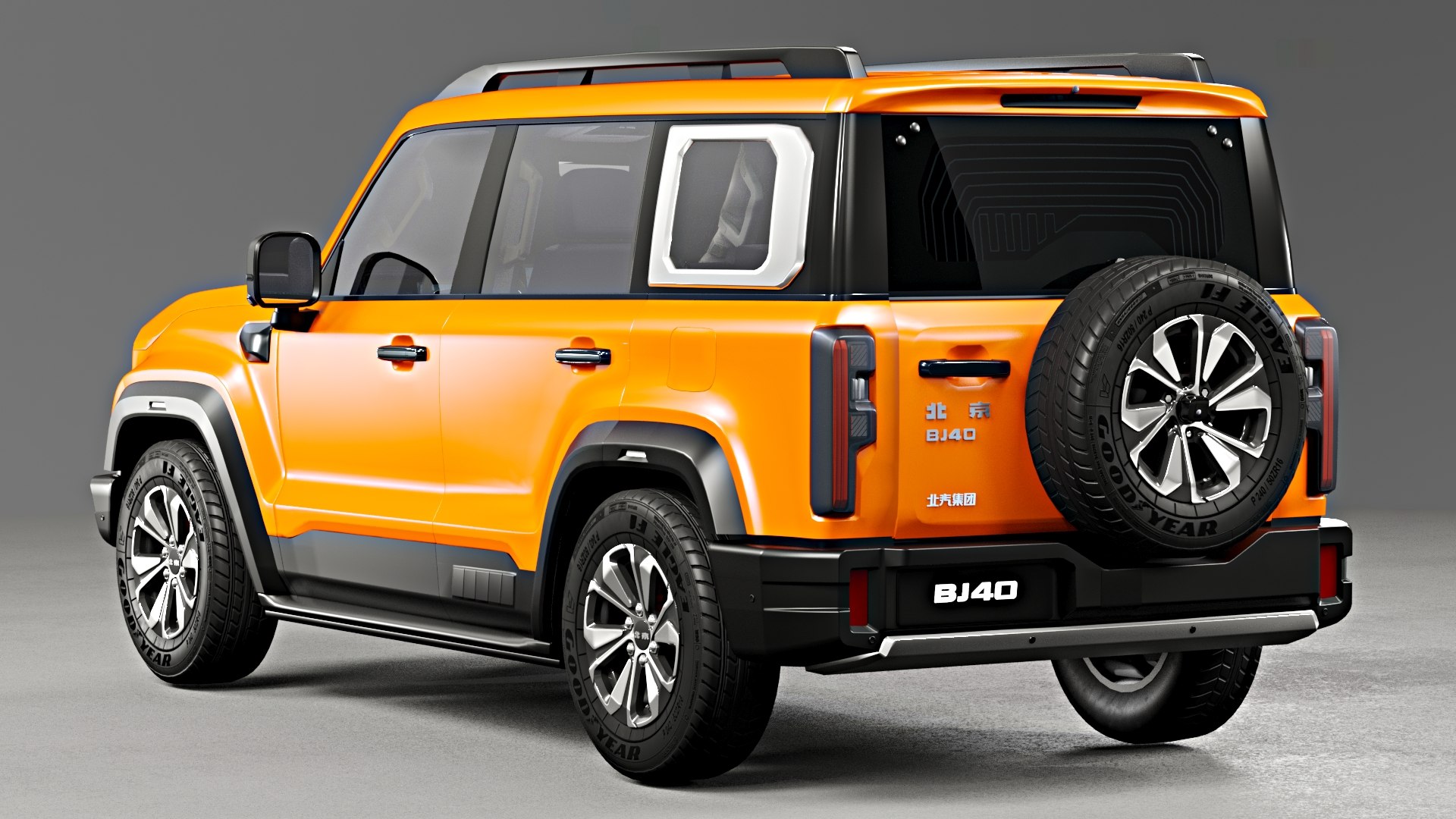 BAIC Beijing BJ40 2024 With Interior 3D Model - TurboSquid 2384704