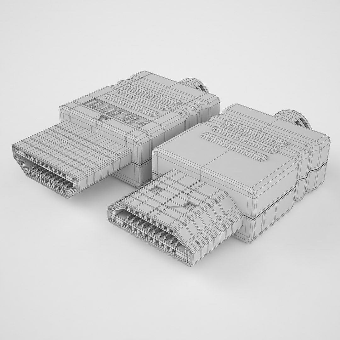 Hdmi port 3D model - TurboSquid 1485702