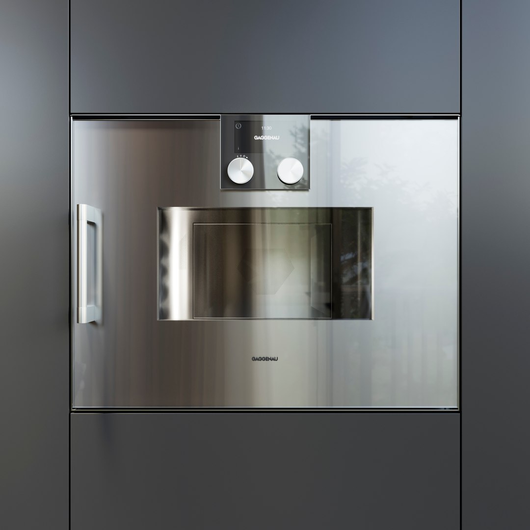 3D gaggenau oven bmp250110 kitchen appliance - TurboSquid 1468263