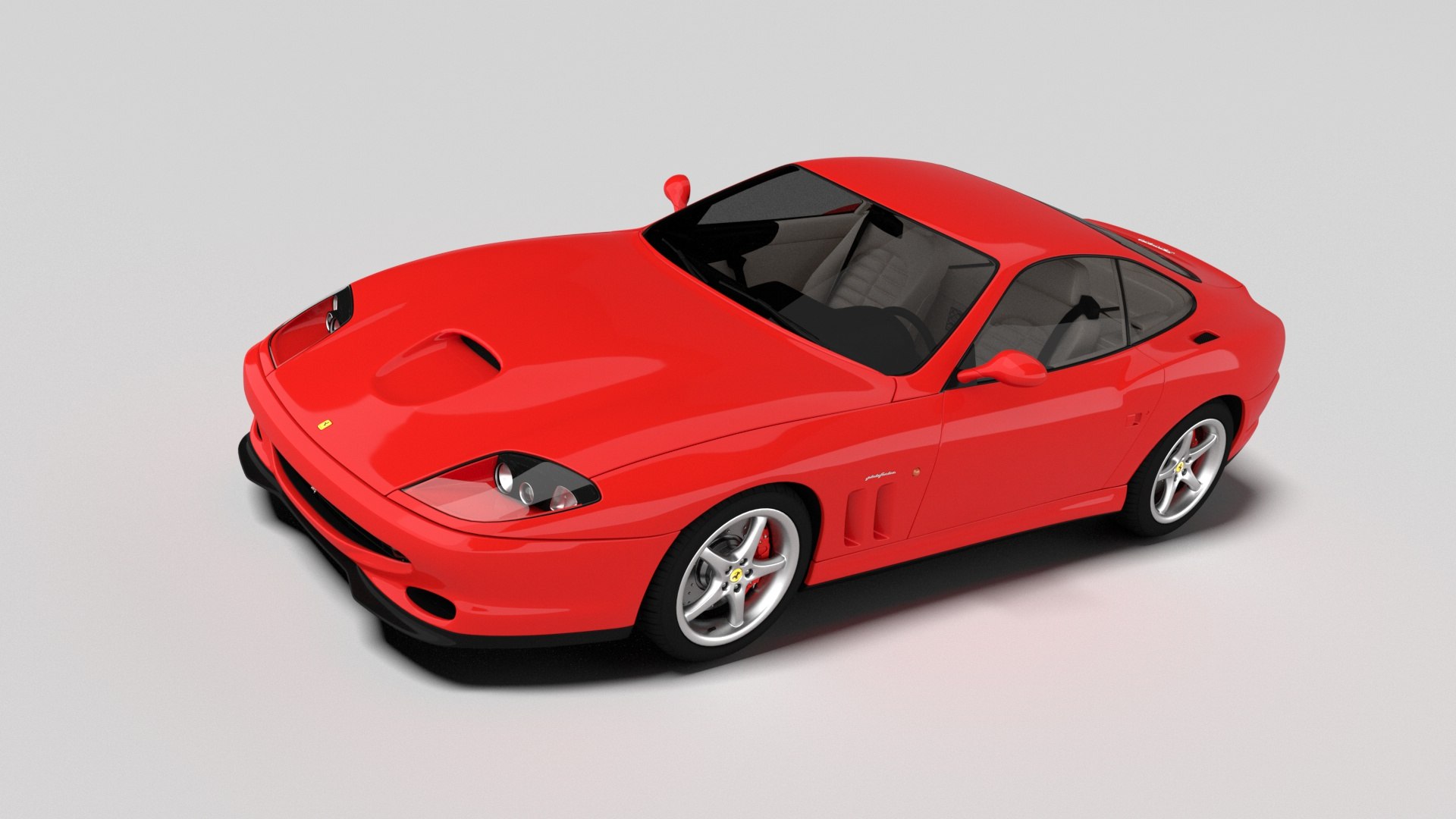 Ferrari 550 Maranello 3D - TurboSquid 2457381