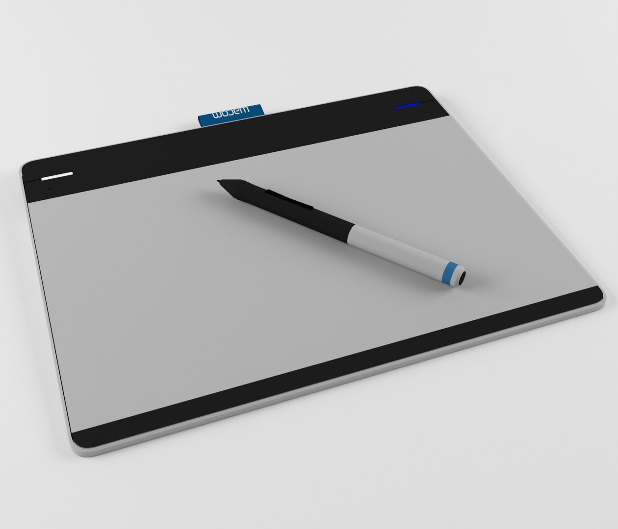3d Wacom Intuos Pen Model