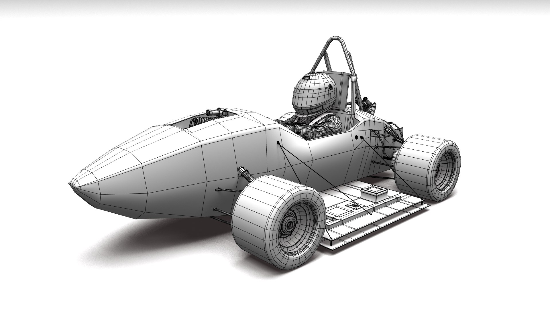 3D Mythen Electric EV Racecar Model - TurboSquid 2165985