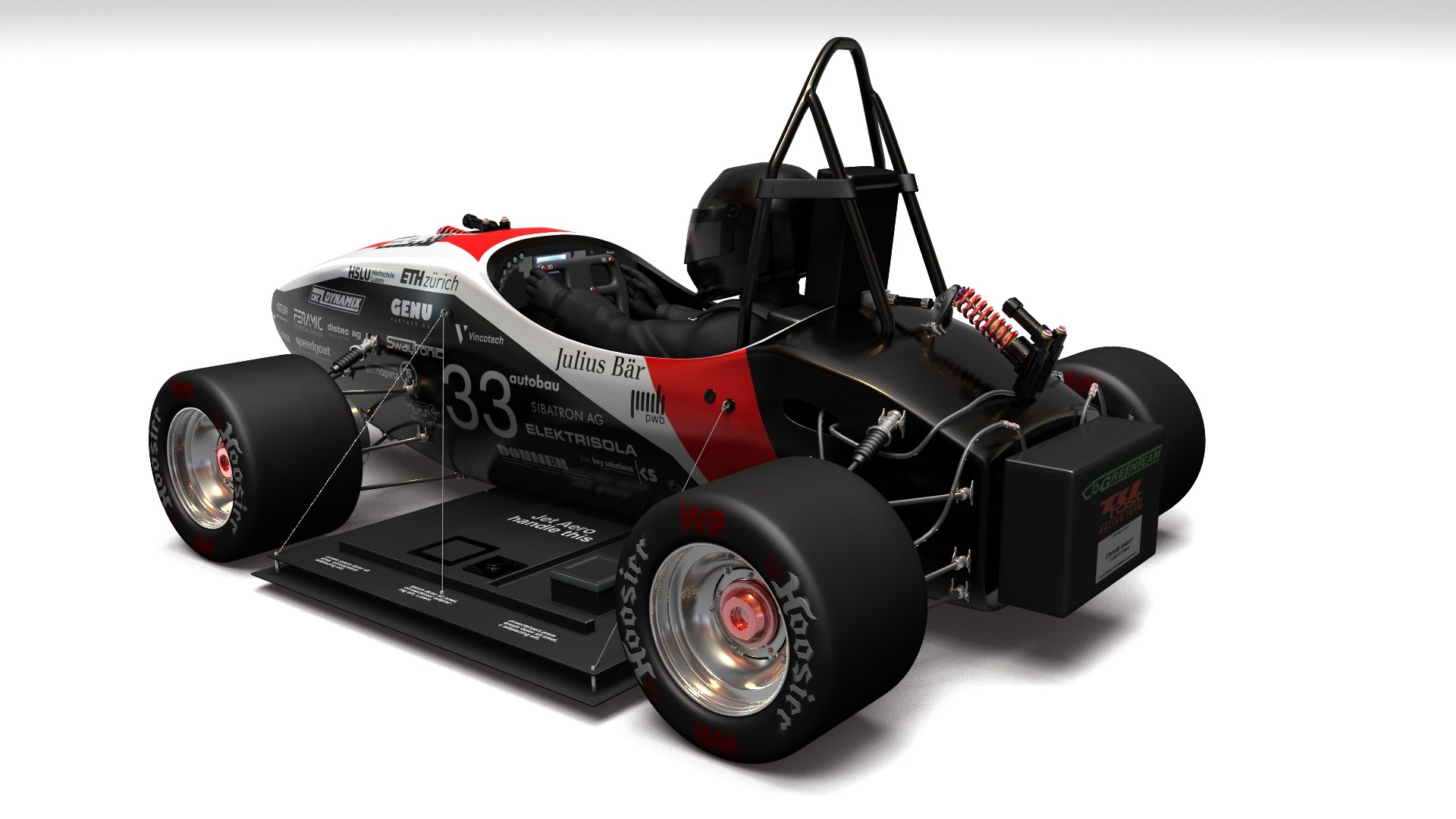 3D Mythen Electric EV Racecar Model - TurboSquid 2165985