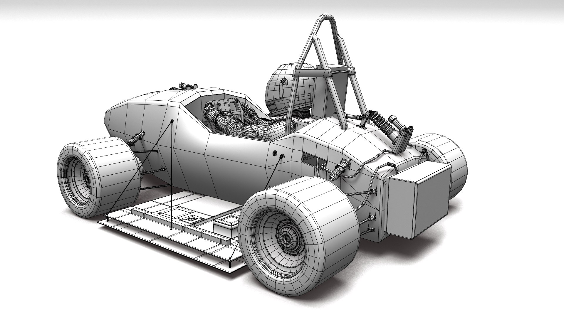 3D Mythen Electric EV Racecar Model - TurboSquid 2165985