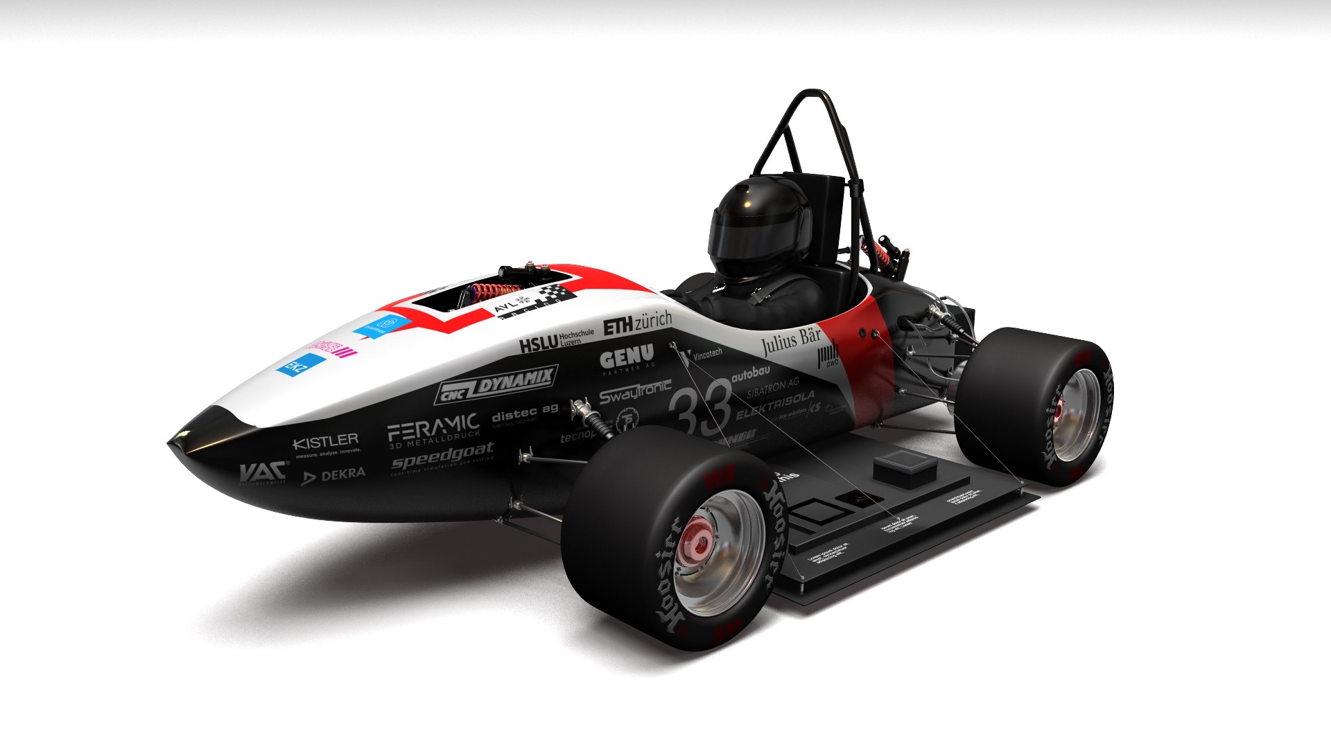 3D Mythen Electric EV Racecar Model - TurboSquid 2165985