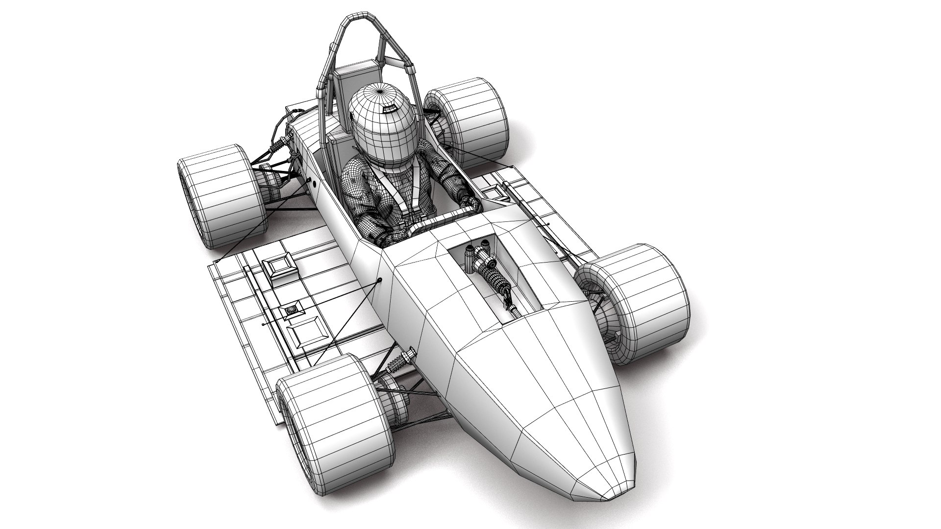 3D Mythen Electric EV Racecar Model - TurboSquid 2165985