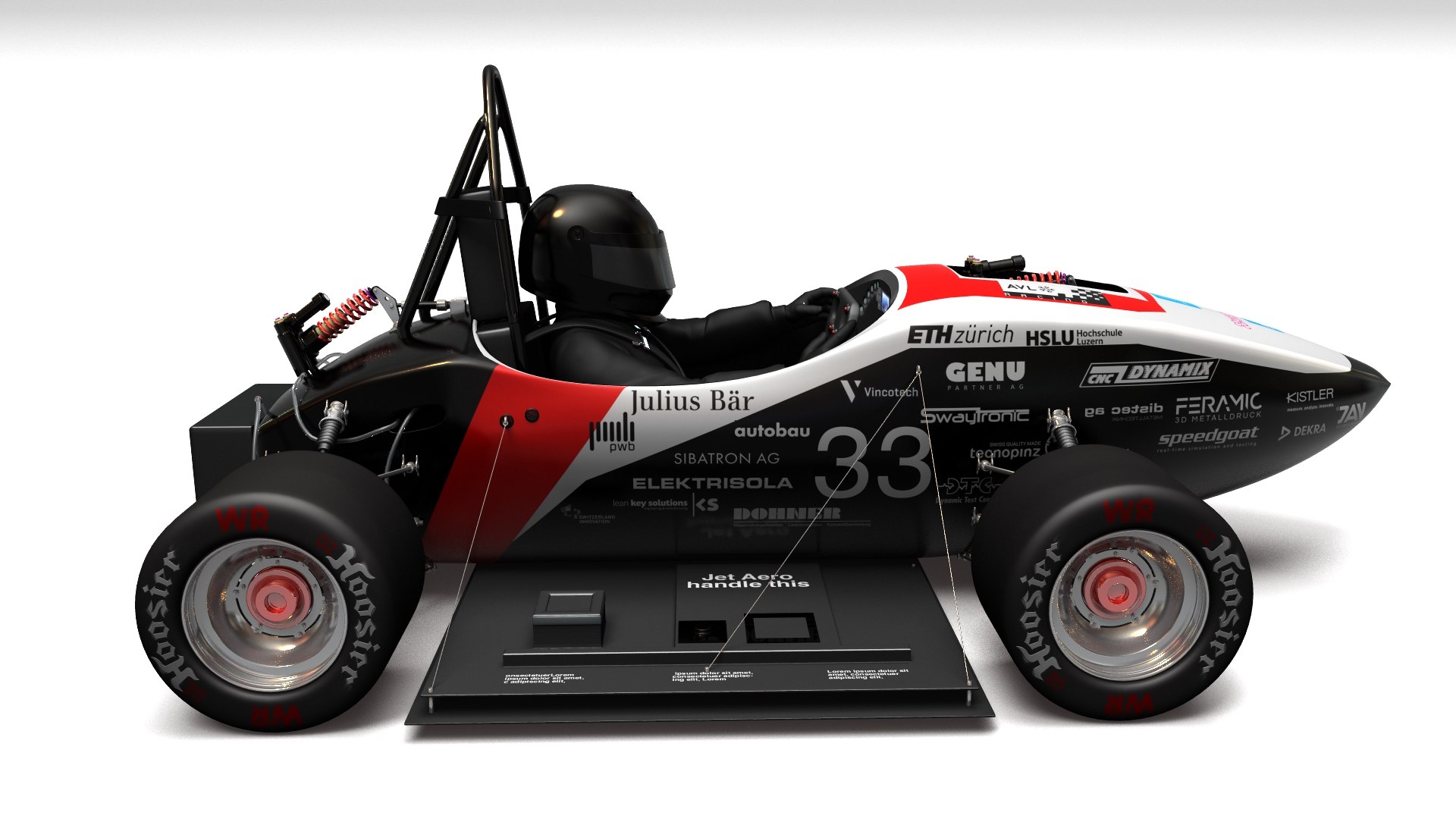 3D Mythen Electric EV Racecar Model - TurboSquid 2165985