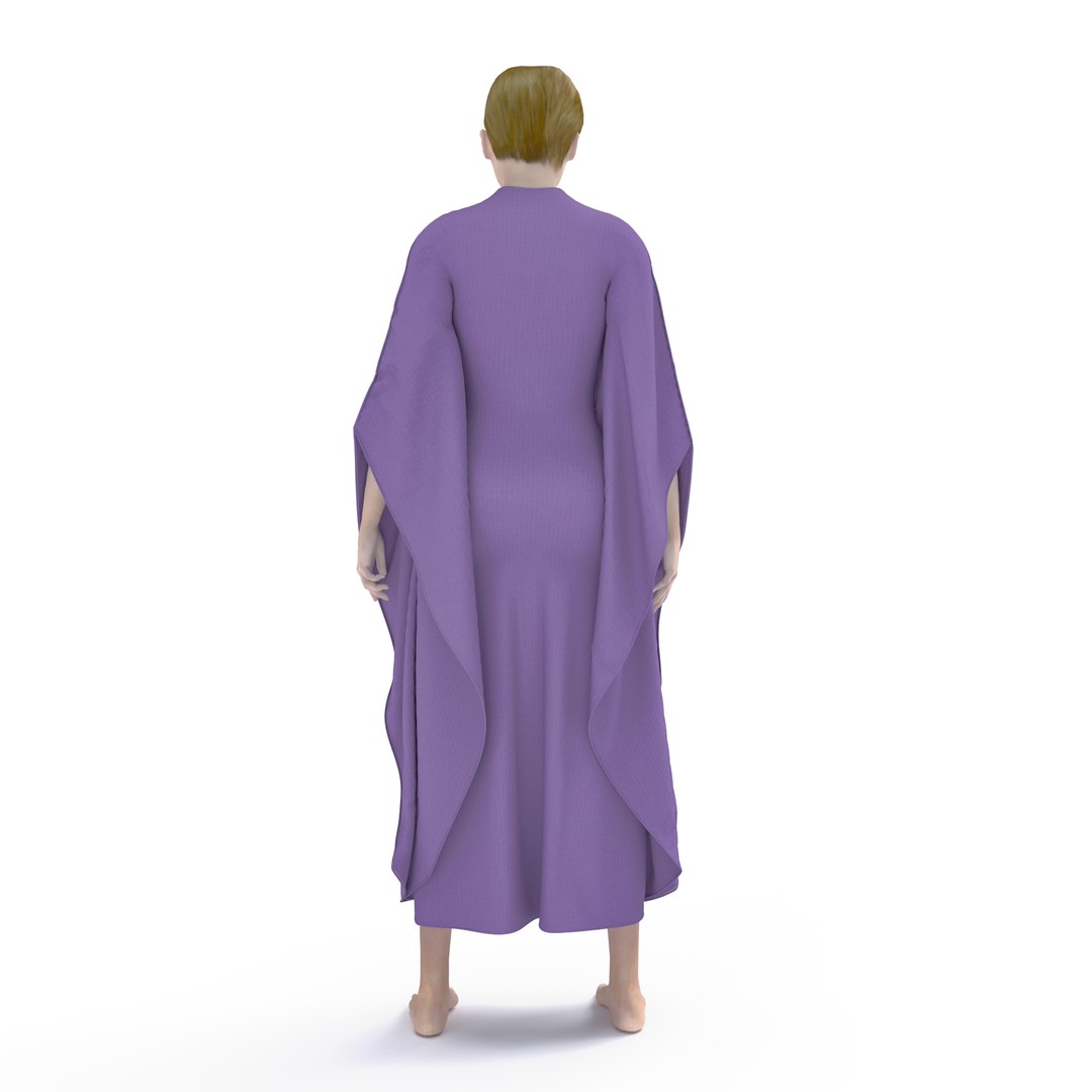3D Character Female Arabic Clothing - TurboSquid 1616648