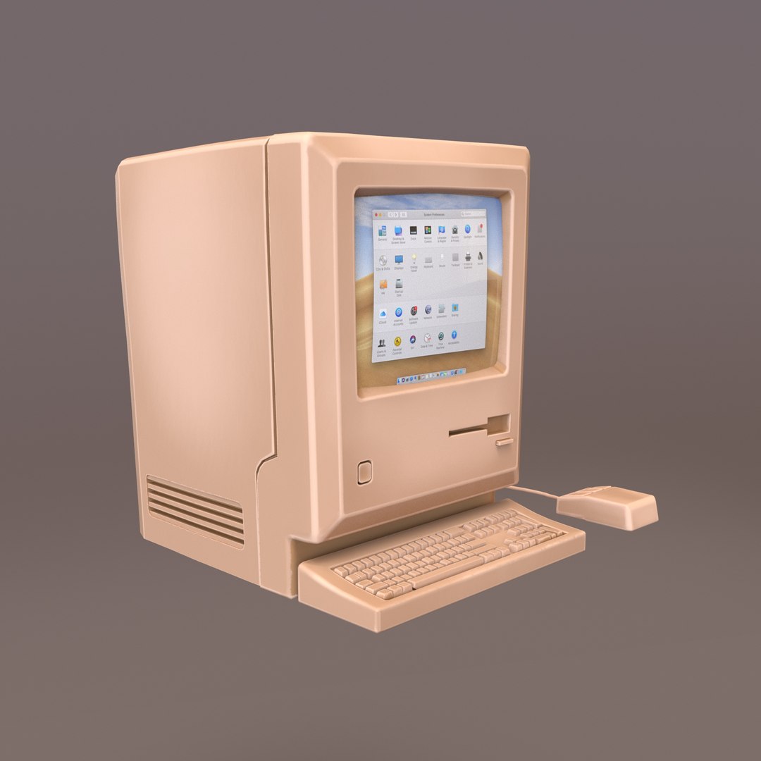 Old Retro Computer 3D Model - TurboSquid 1546649