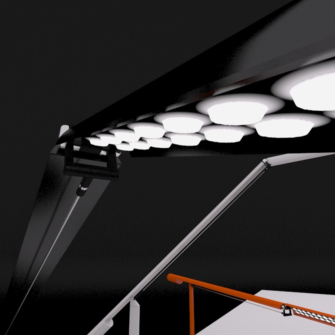 Koncept Equo Led Light Lamp 3d Model