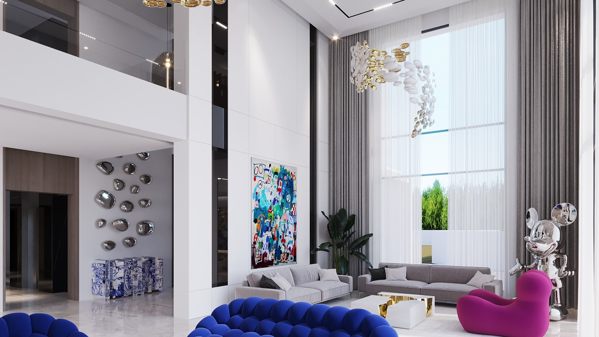 3D model Modern House Interior 3D model - TurboSquid 2098745