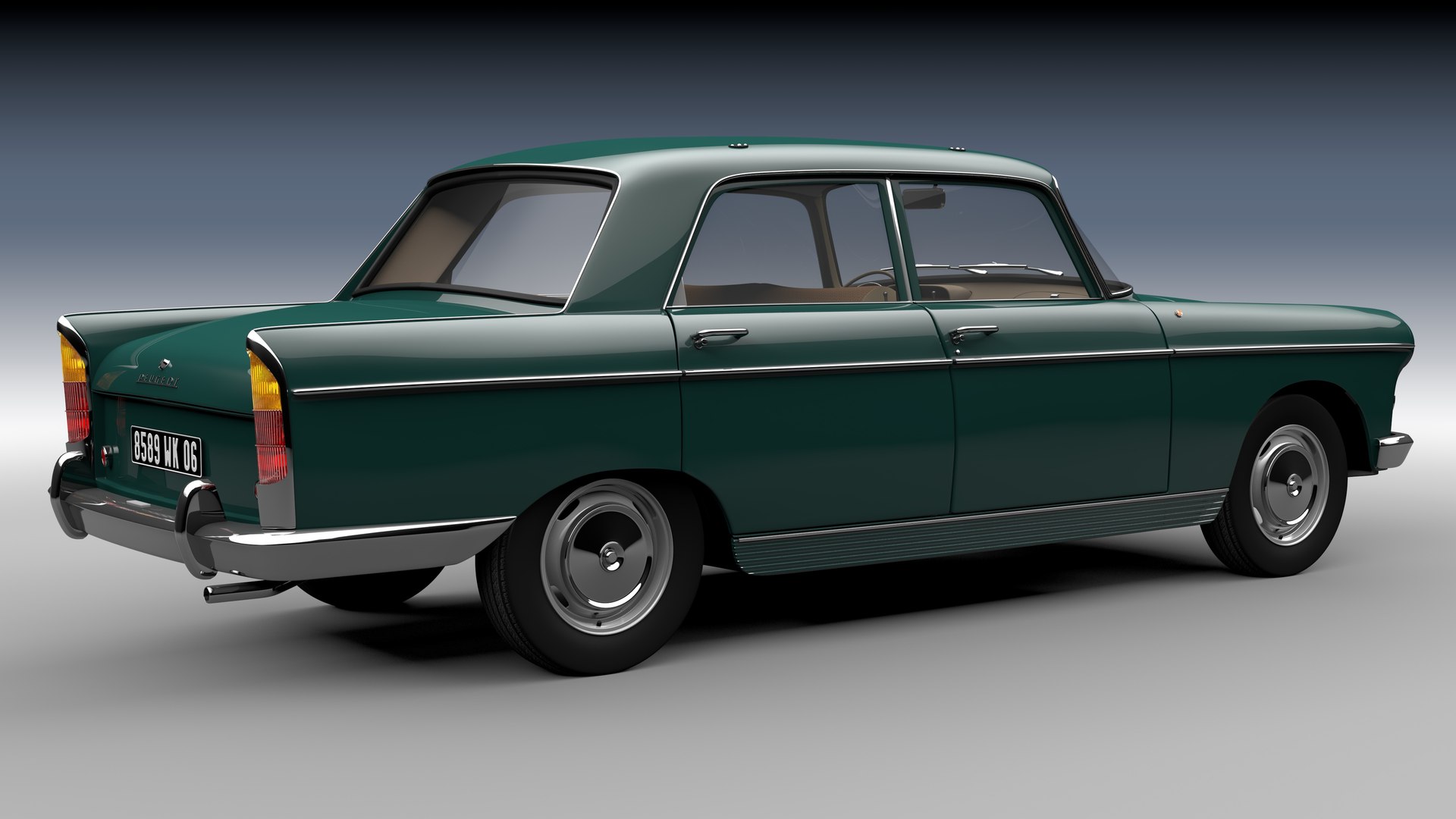 404 Peugeot Model - TurboSquid 1164007