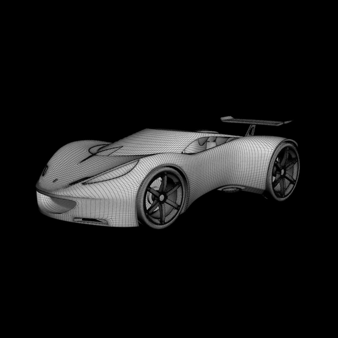 Free 3ds Mode Hot Wheels Concept