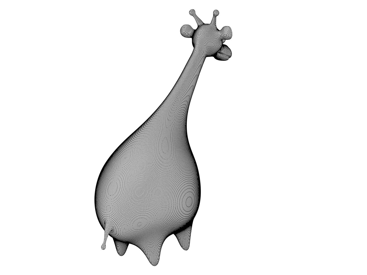 Giraffe Figurine 3D Model - TurboSquid 2197949