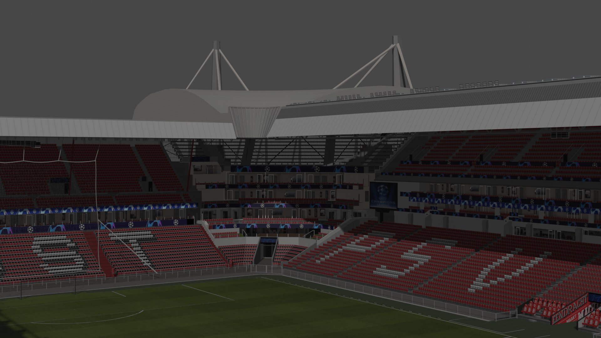 3D Philips PSV Stadion - TurboSquid 2330460