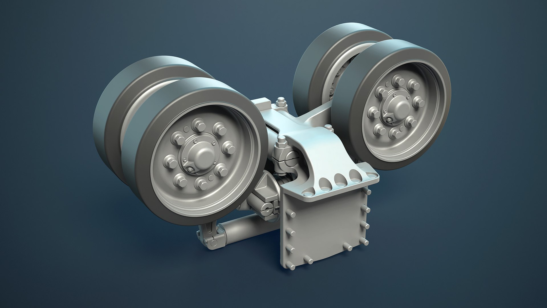 3D M4 Sherman Tank HVSS Suspension Model - TurboSquid 2193478