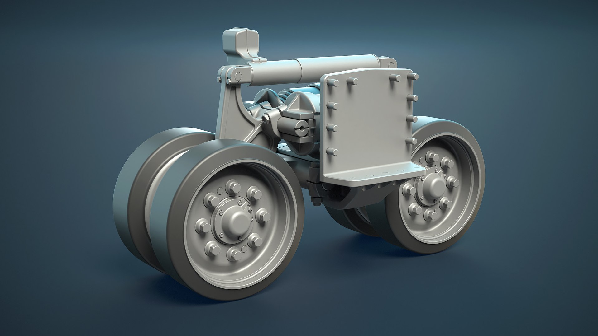 3D M4 Sherman Tank HVSS Suspension Model - TurboSquid 2193478