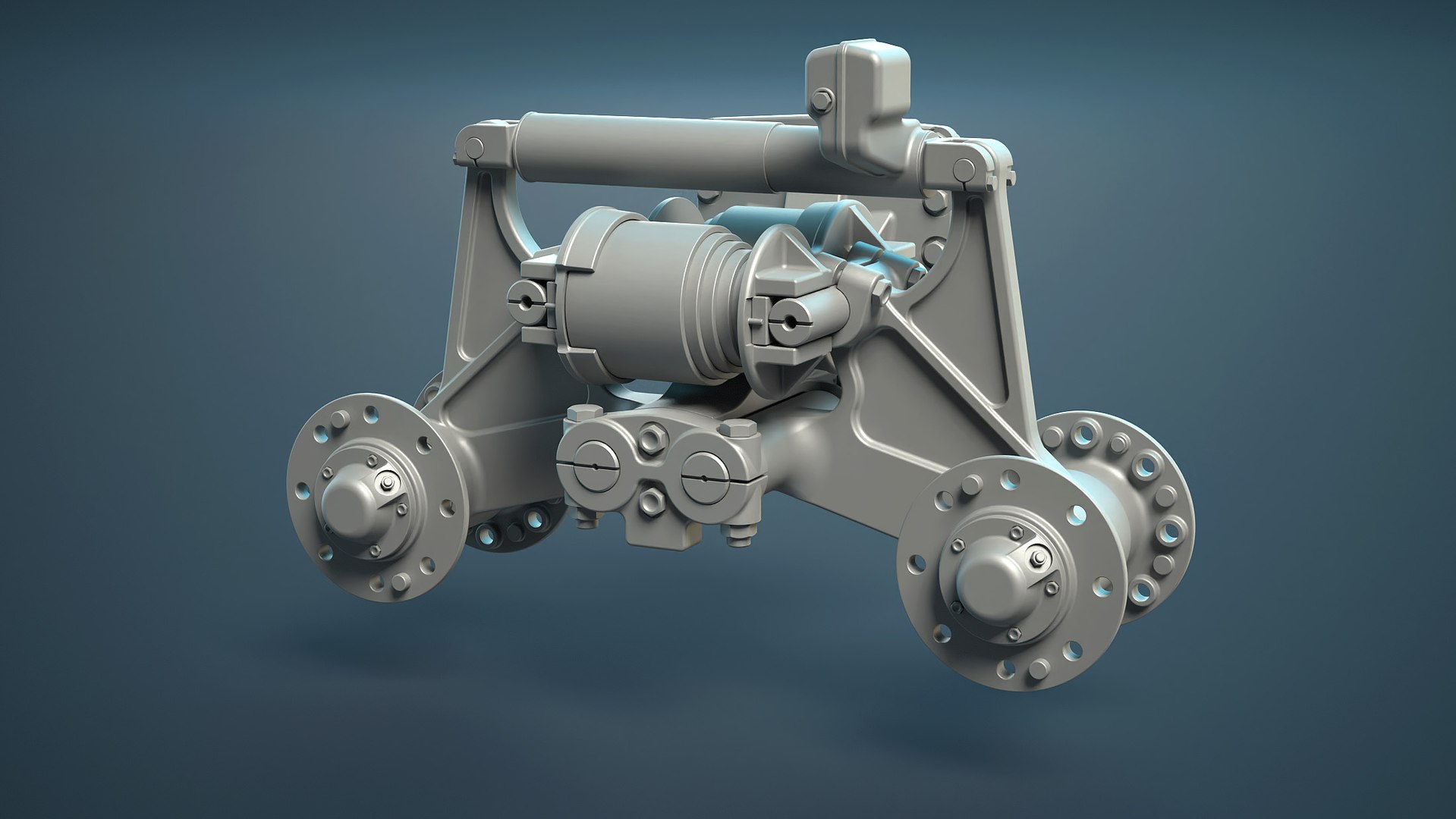 3D M4 Sherman Tank HVSS Suspension Model - TurboSquid 2193478