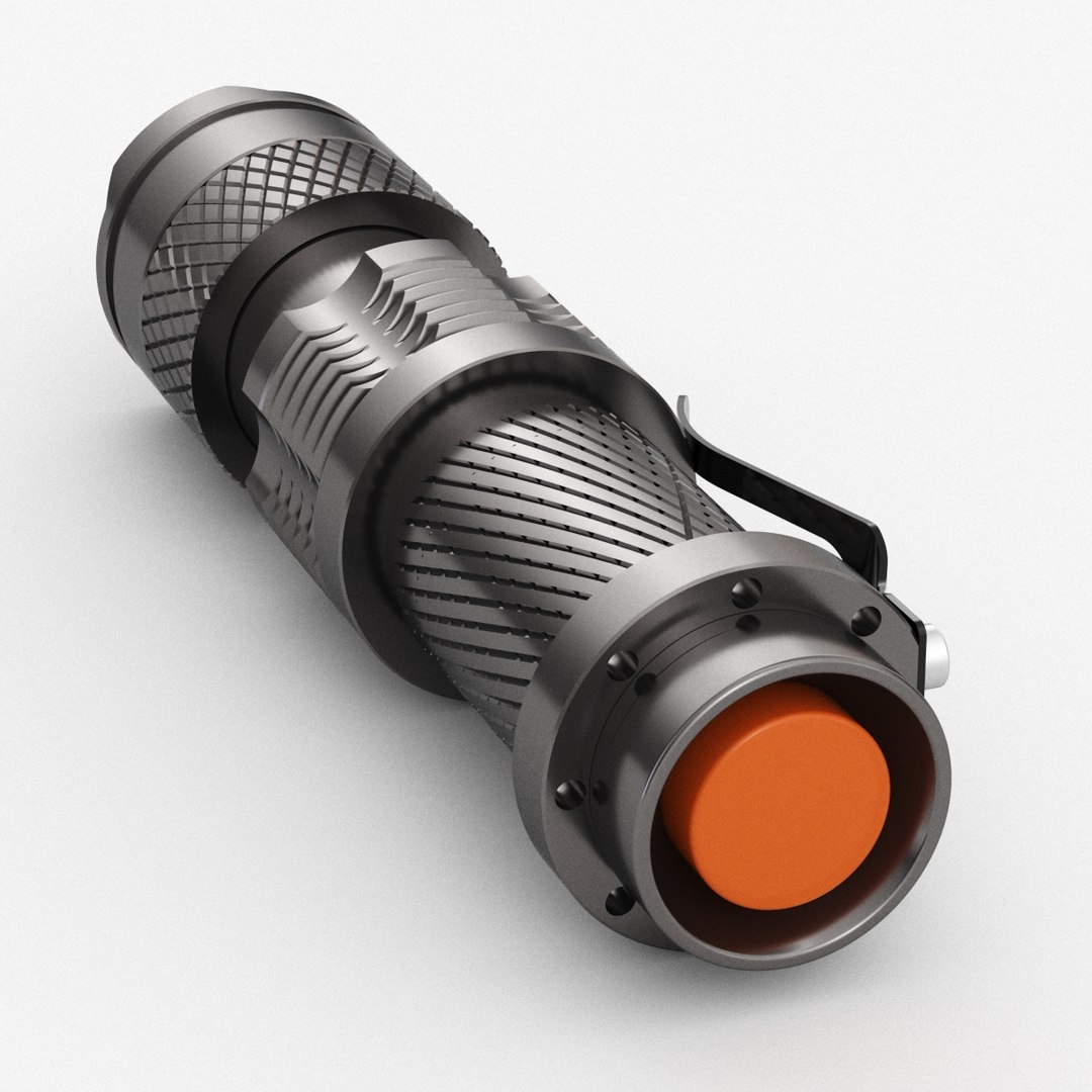 Flashlight With Inner Workings 10 3D Model - TurboSquid 2402426