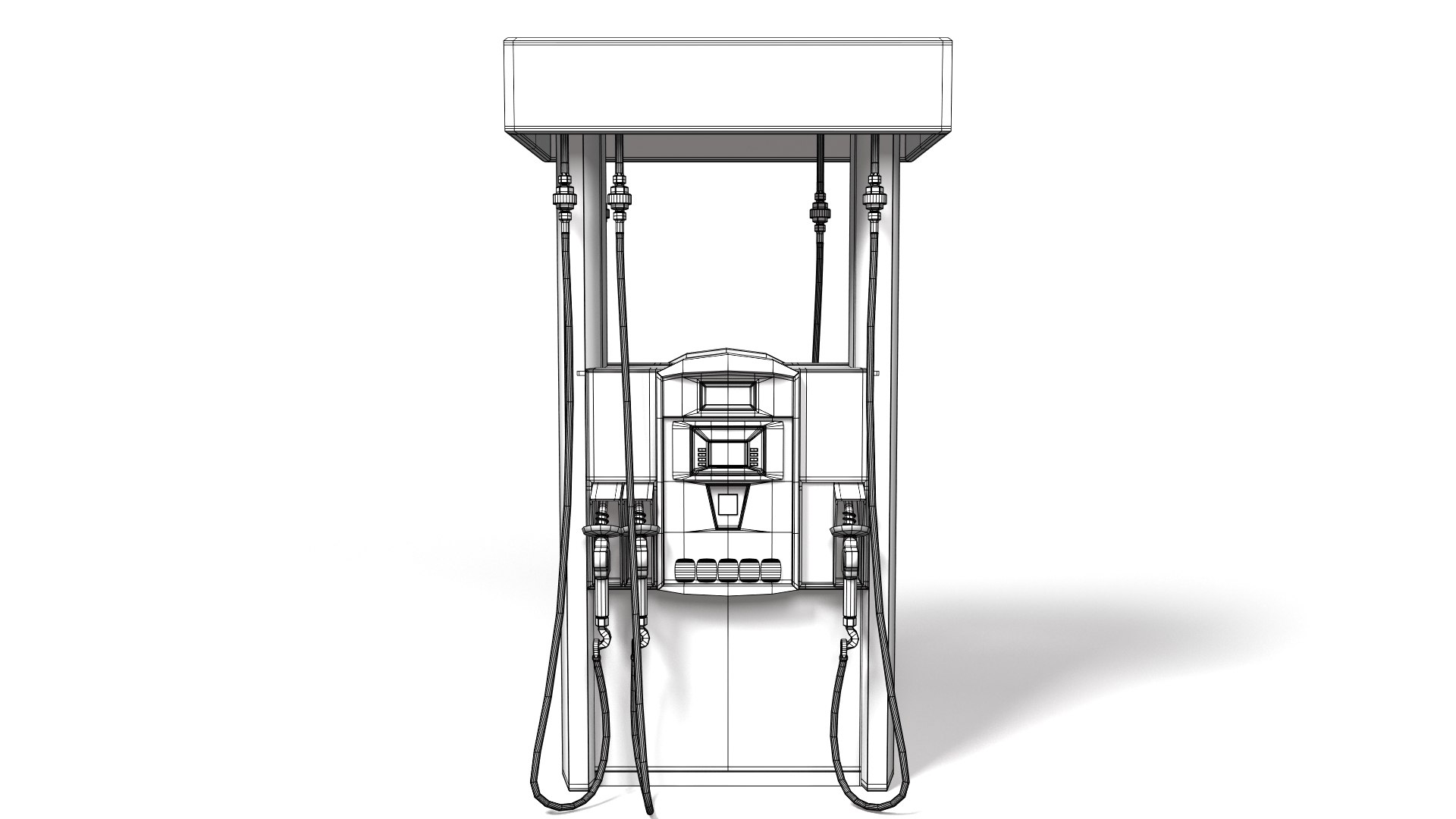 Buc-ees Gasolline Pump 3D Model - TurboSquid 2175793