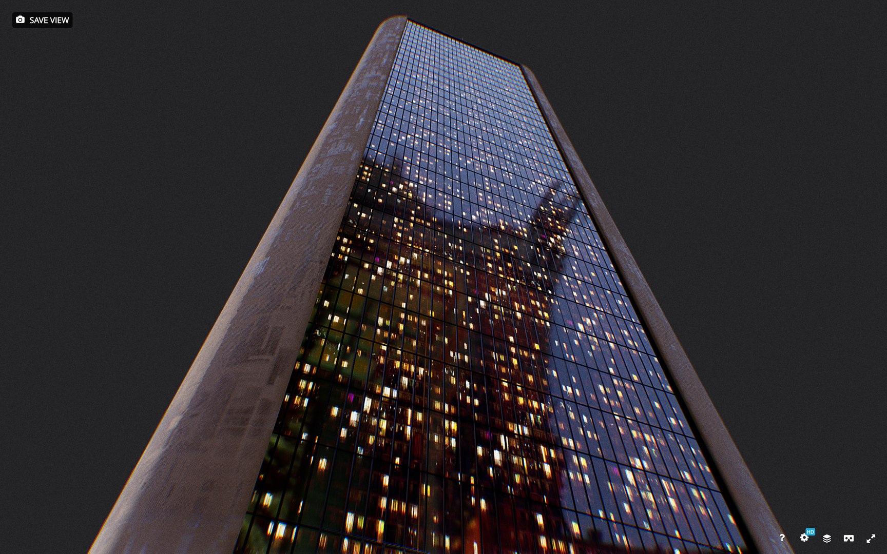 3D Low Poly - Futuristic Sci-fi Skyscraper Building Model - TurboSquid ...