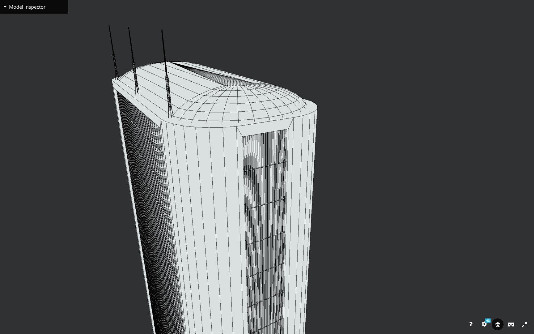 3D Low Poly - Futuristic Sci-fi Skyscraper Building Model - TurboSquid ...