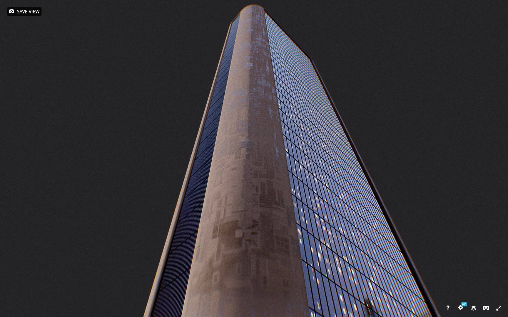3D Low Poly - Futuristic Sci-fi Skyscraper Building Model - TurboSquid ...