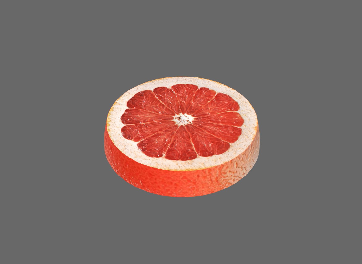 Prop09 A Slice Of Grapefruit 3D Model - TurboSquid 2252634