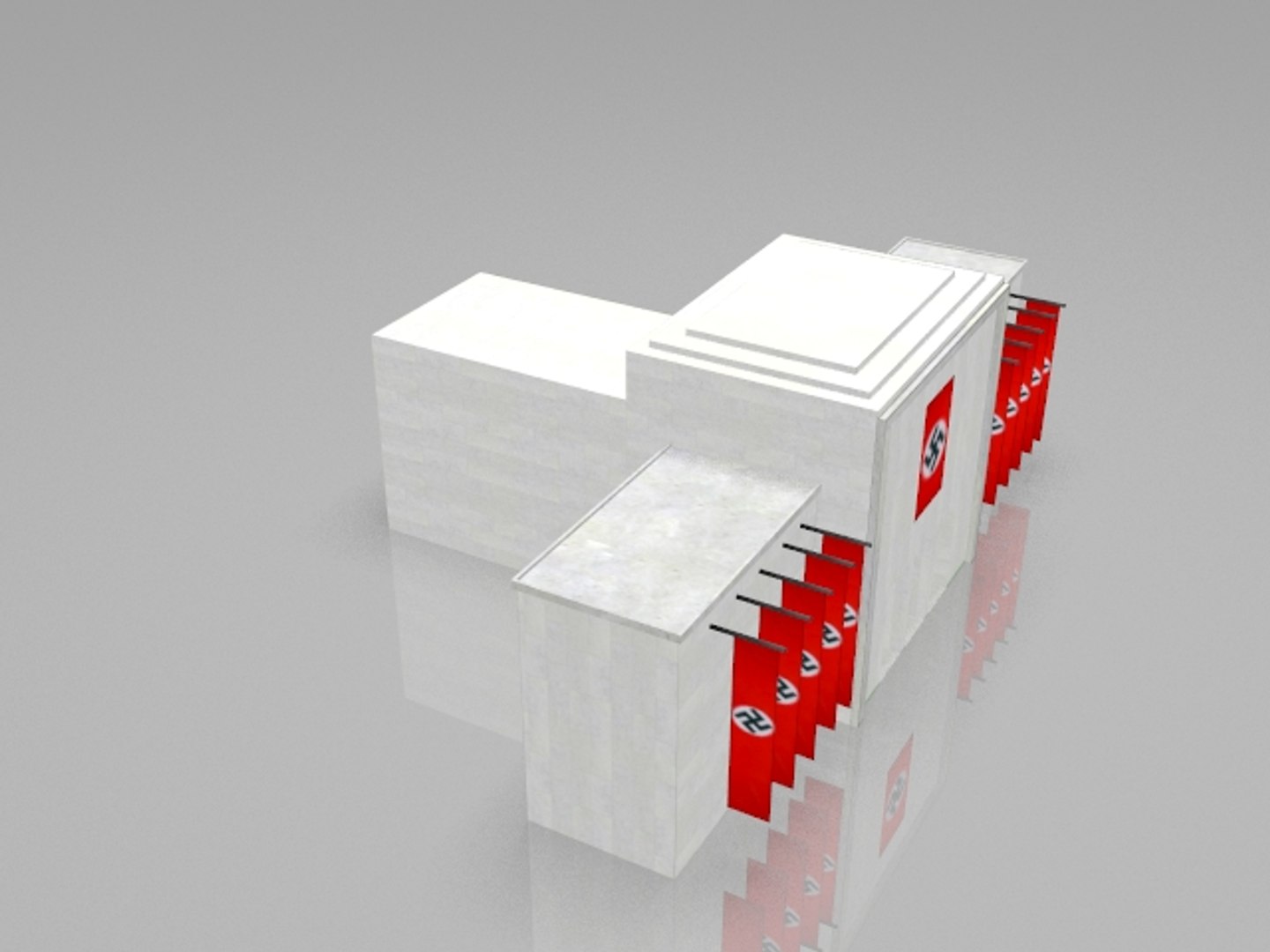 3D Building Nazism - TurboSquid 1179329