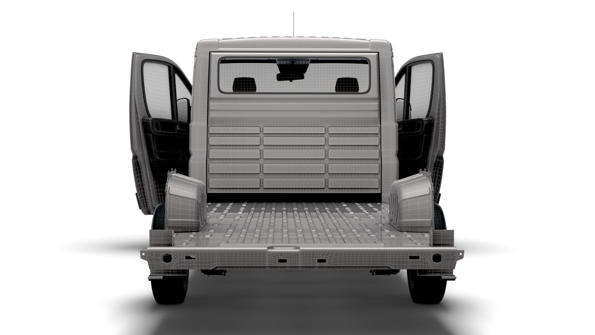 3D Peugeot Boxer 3540 L4 PlatformCab HQInterior 2023 Model - TurboSquid ...