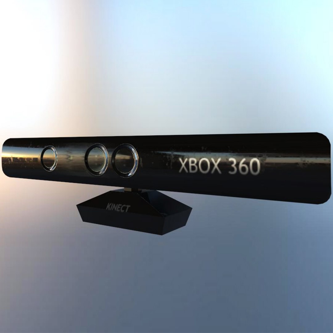 Microsoft Xbox 360 Kinect 3D Model - TurboSquid 1231814
