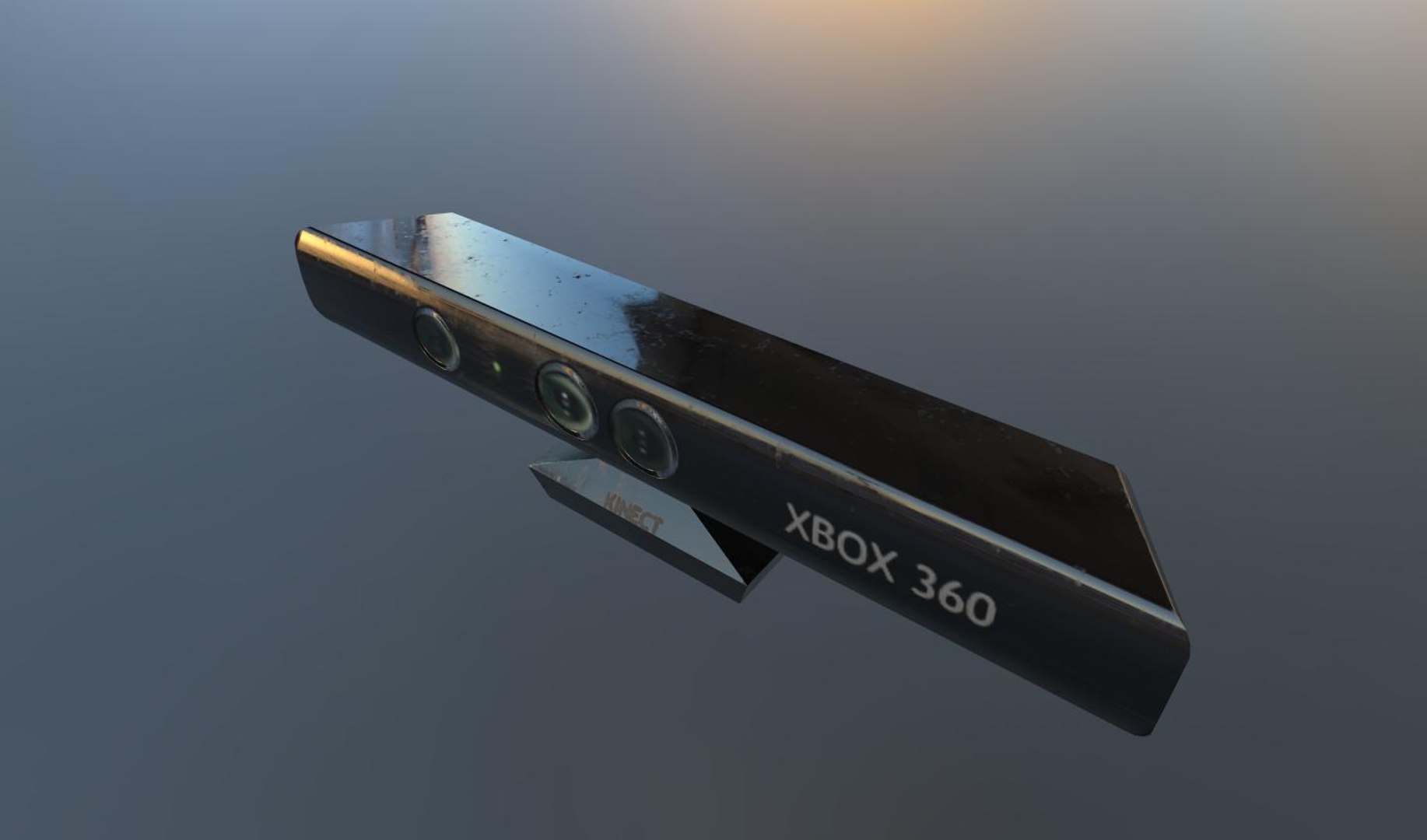 Microsoft Xbox 360 Kinect 3D Model - TurboSquid 1231814