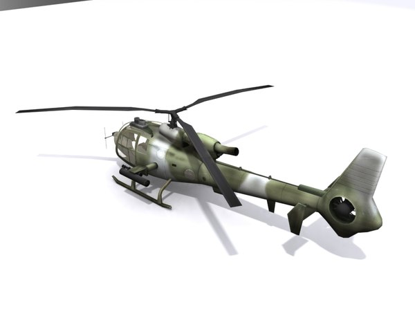 Aerospatiale SA 342 3D Models for Download | TurboSquid