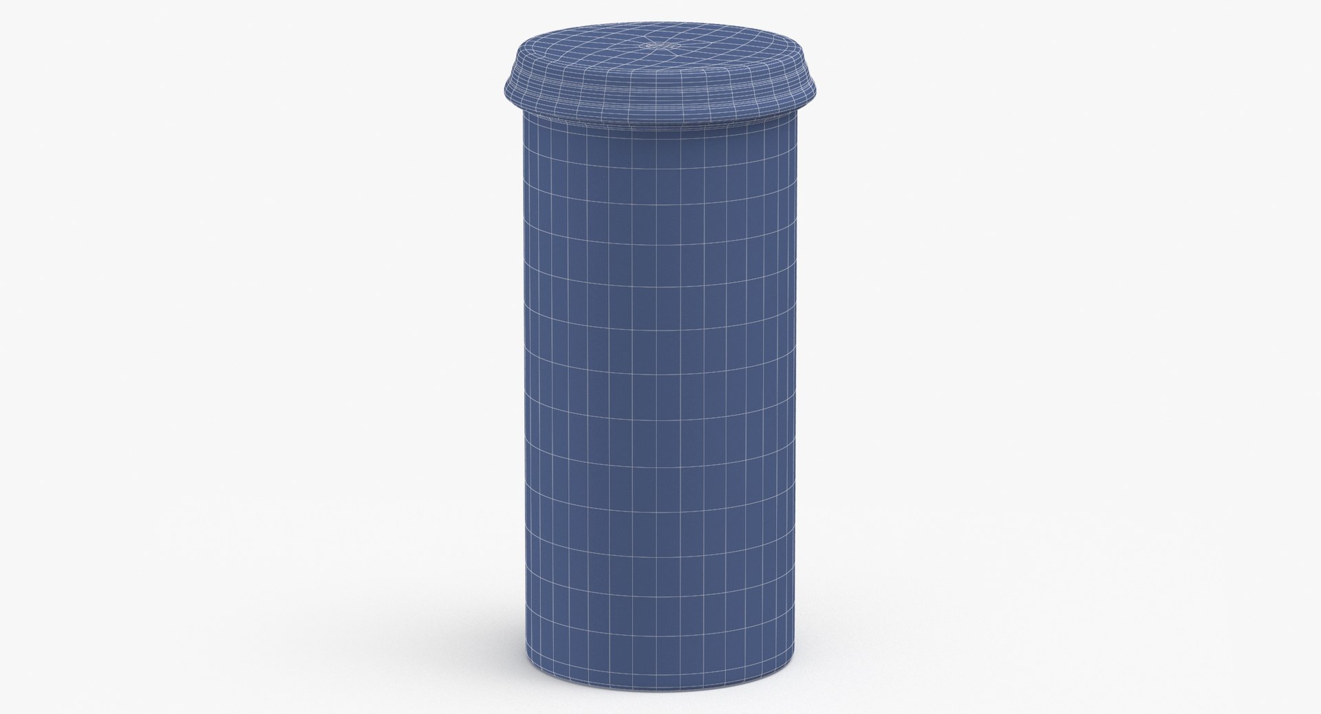 Pill Pod Vial 12dram 44ml Empty 3D Model - TurboSquid 2049683