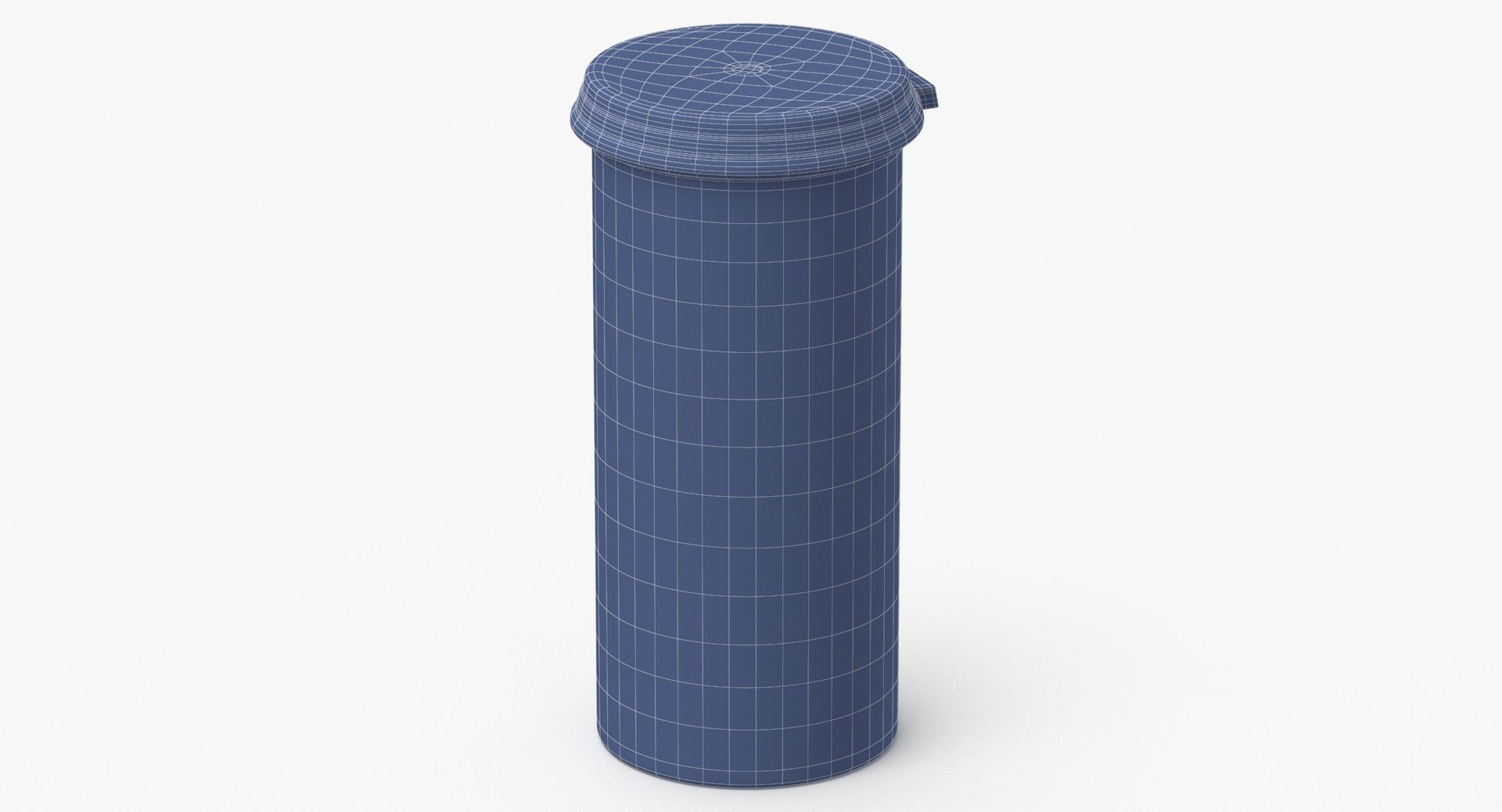 Pill Pod Vial 12dram 44ml Empty 3D Model - TurboSquid 2049683