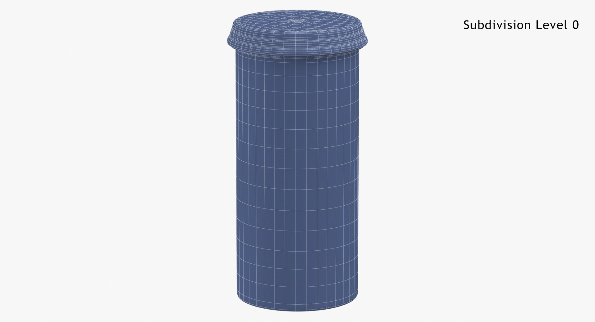 Pill Pod Vial 12dram 44ml Empty 3D Model - TurboSquid 2049683