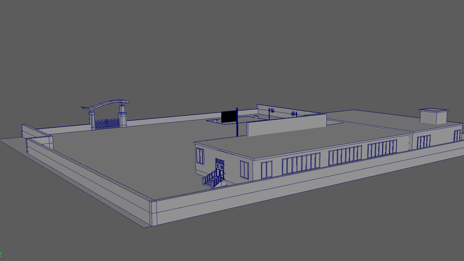 School Model - TurboSquid 1376476