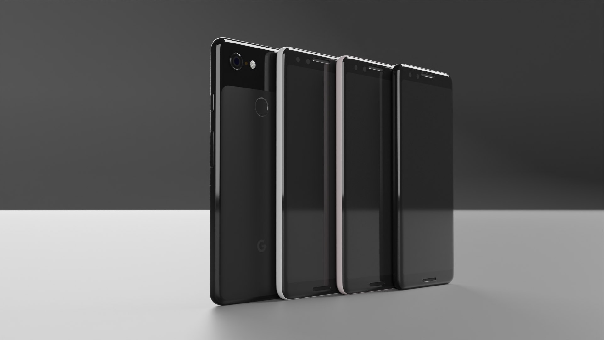3D Google Pixel 3 All Colors - TurboSquid 2063169