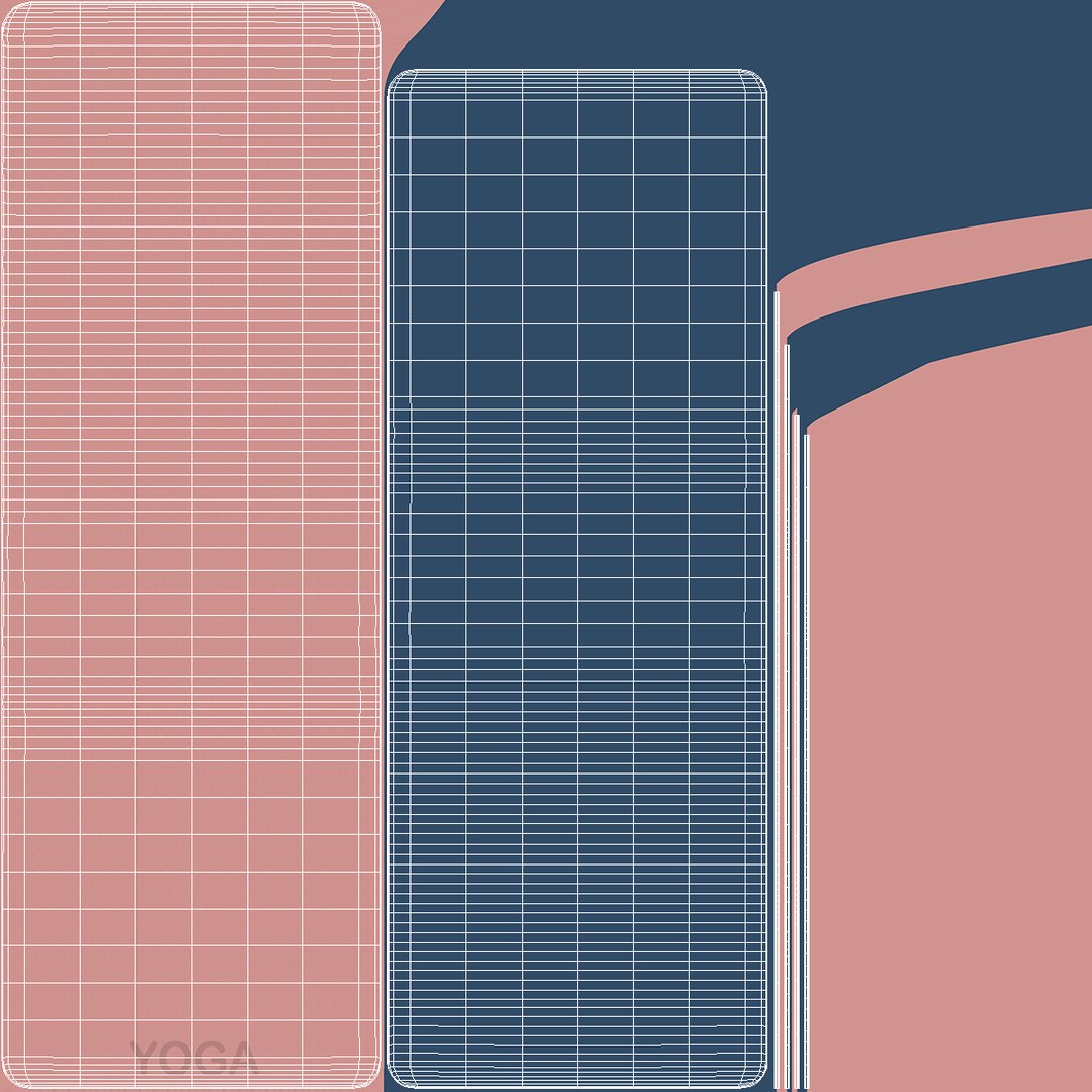 3D Yoga Mat Folded Pink - TurboSquid 1905375