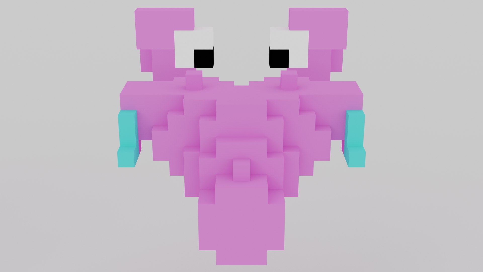 Voxel Aliens 3D Model - TurboSquid 1628022