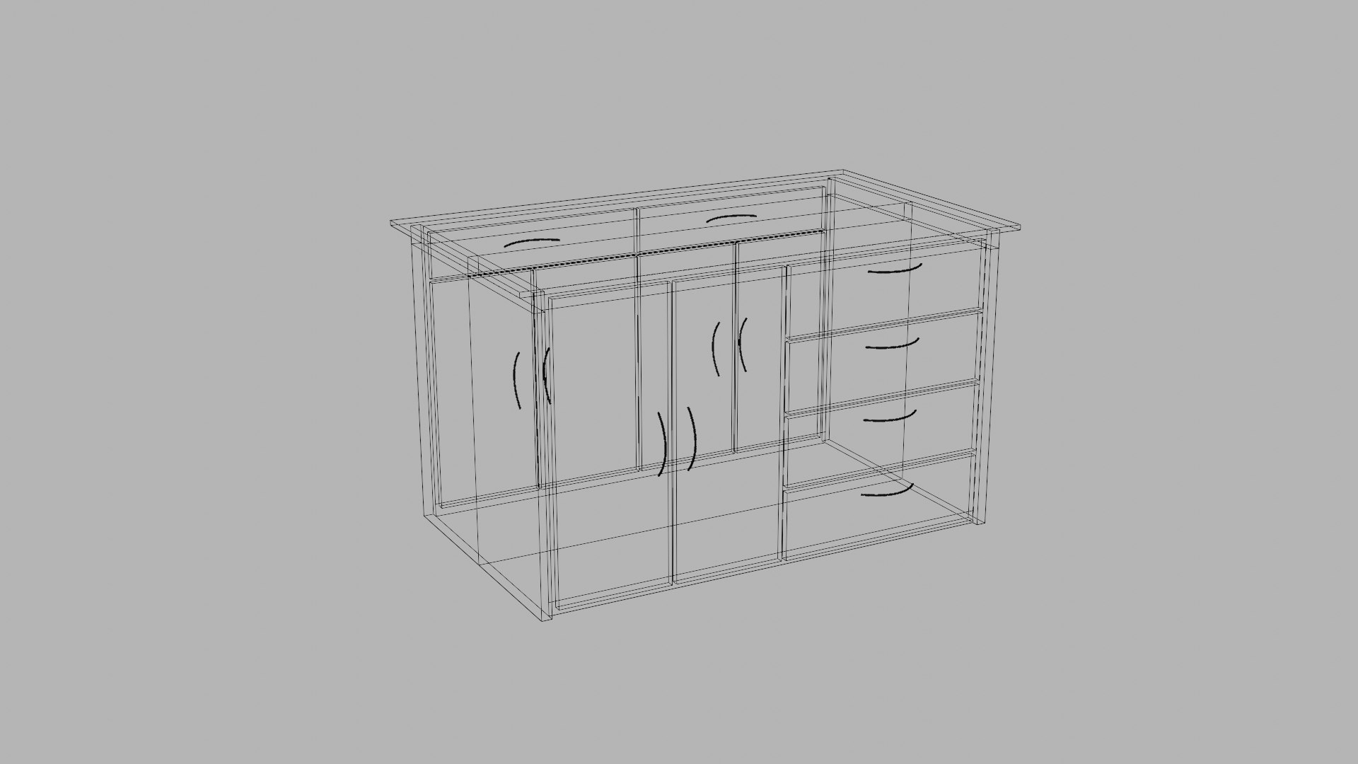 Kitchen Service Platform 3D Model - TurboSquid 2116245