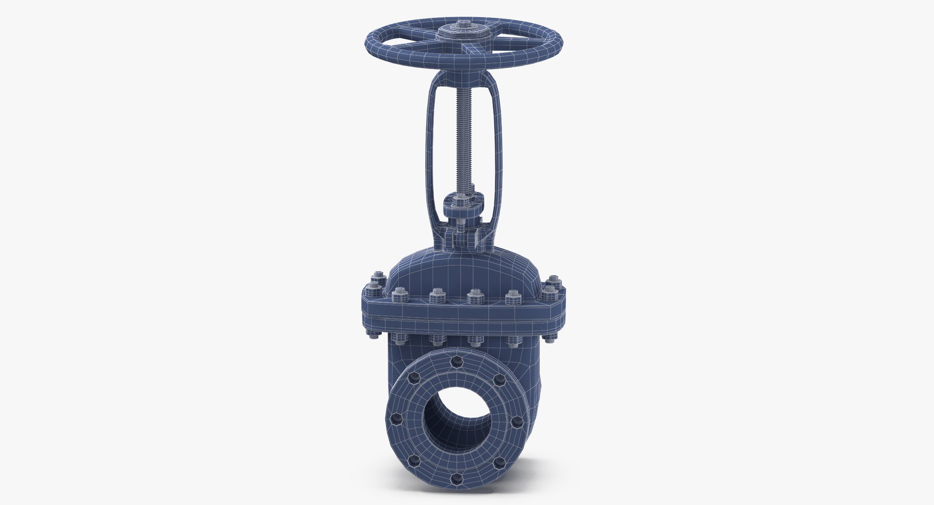 Industrial Pipe Valve 02 3D Model - TurboSquid 1239568