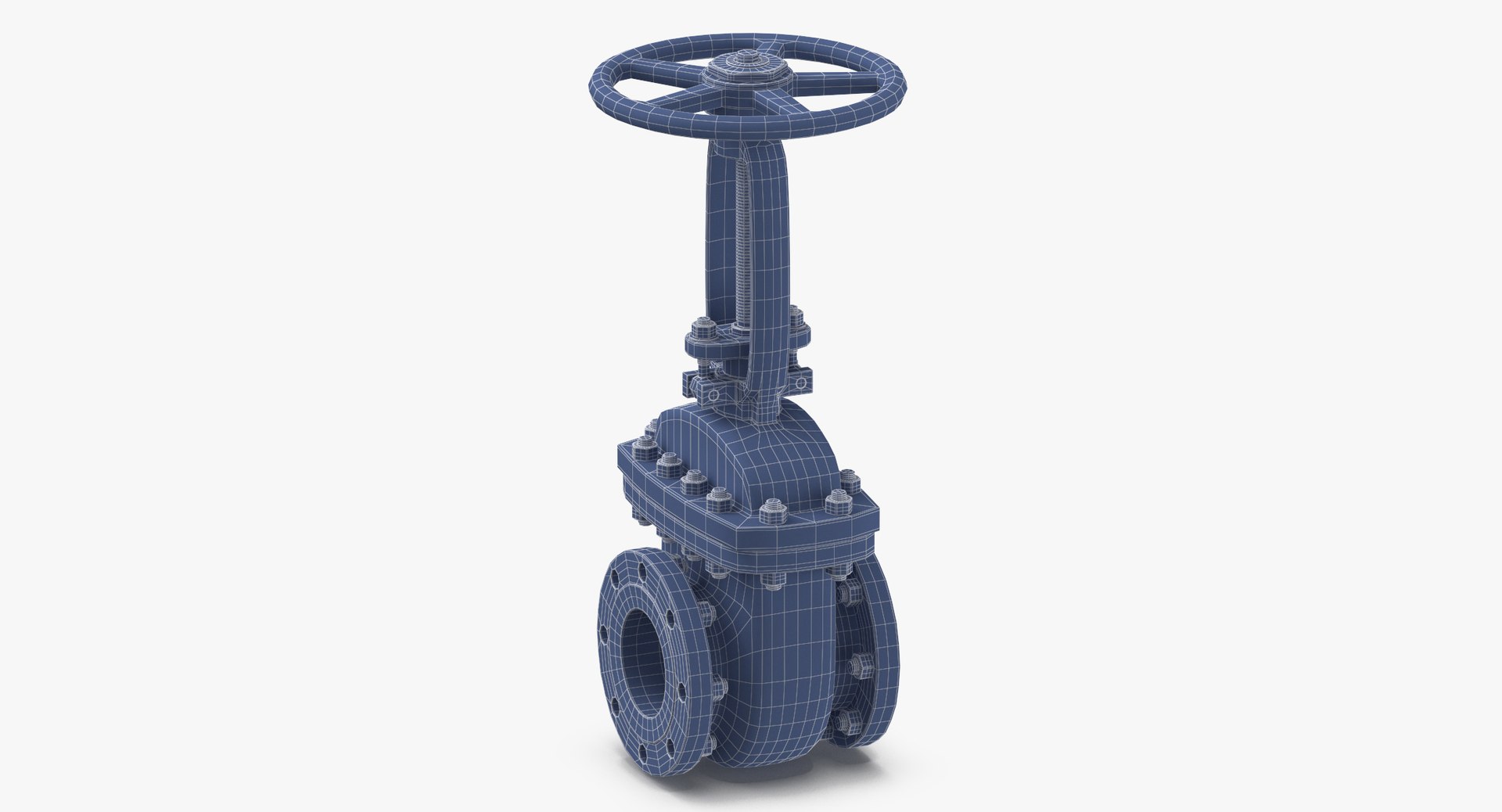 Industrial Pipe Valve 02 3D Model - TurboSquid 1239568