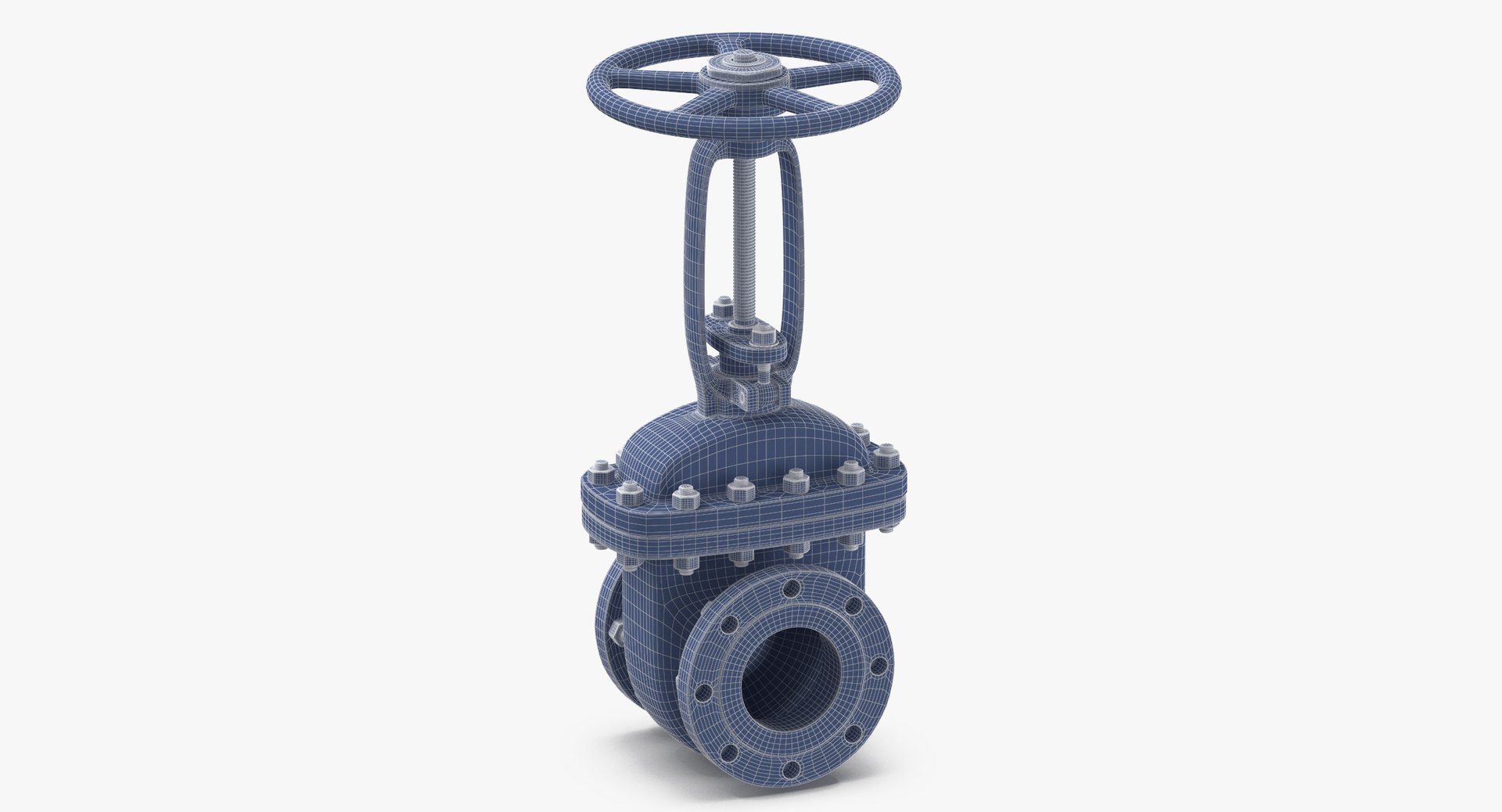 Industrial Pipe Valve 02 3D Model - TurboSquid 1239568