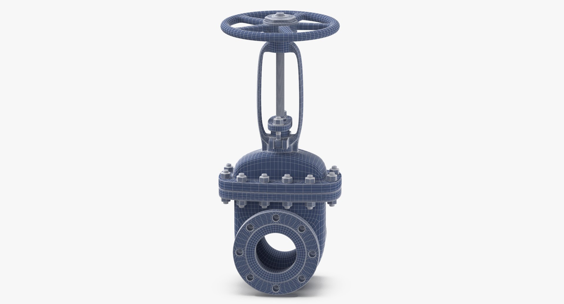 Industrial Pipe Valve 02 3D Model - TurboSquid 1239568