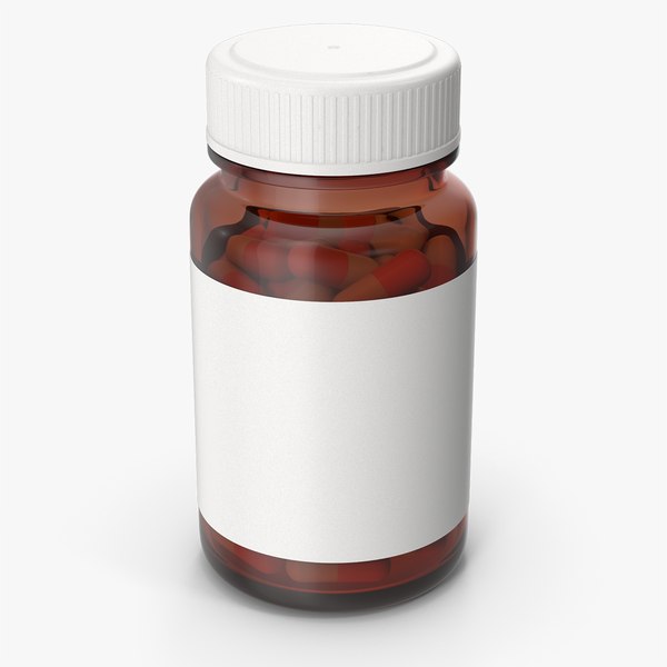 modelo 3d Brown Pill Bottle - TurboSquid 1940518