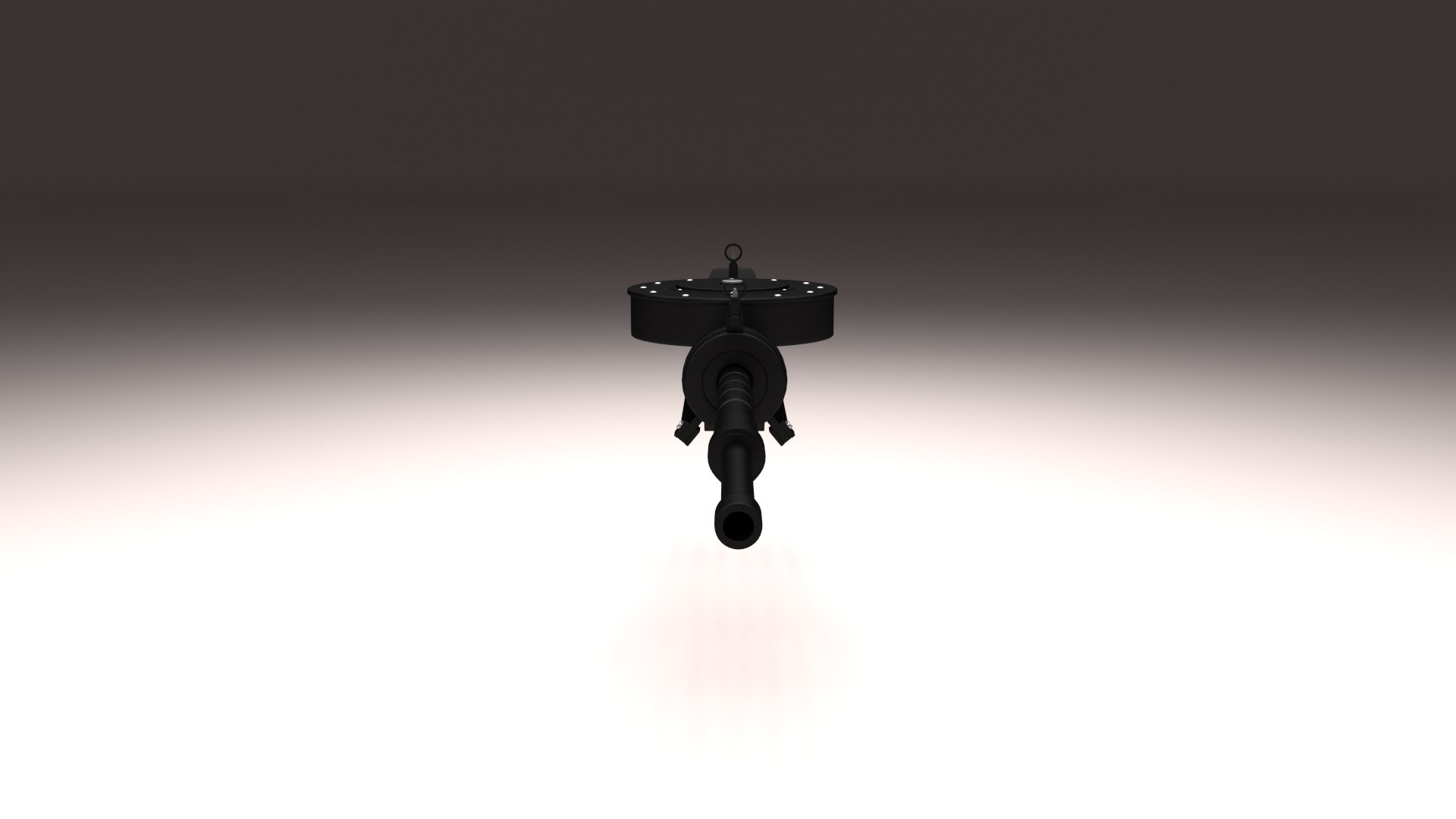 3d Model Degtyaryov Dt Machine Gun