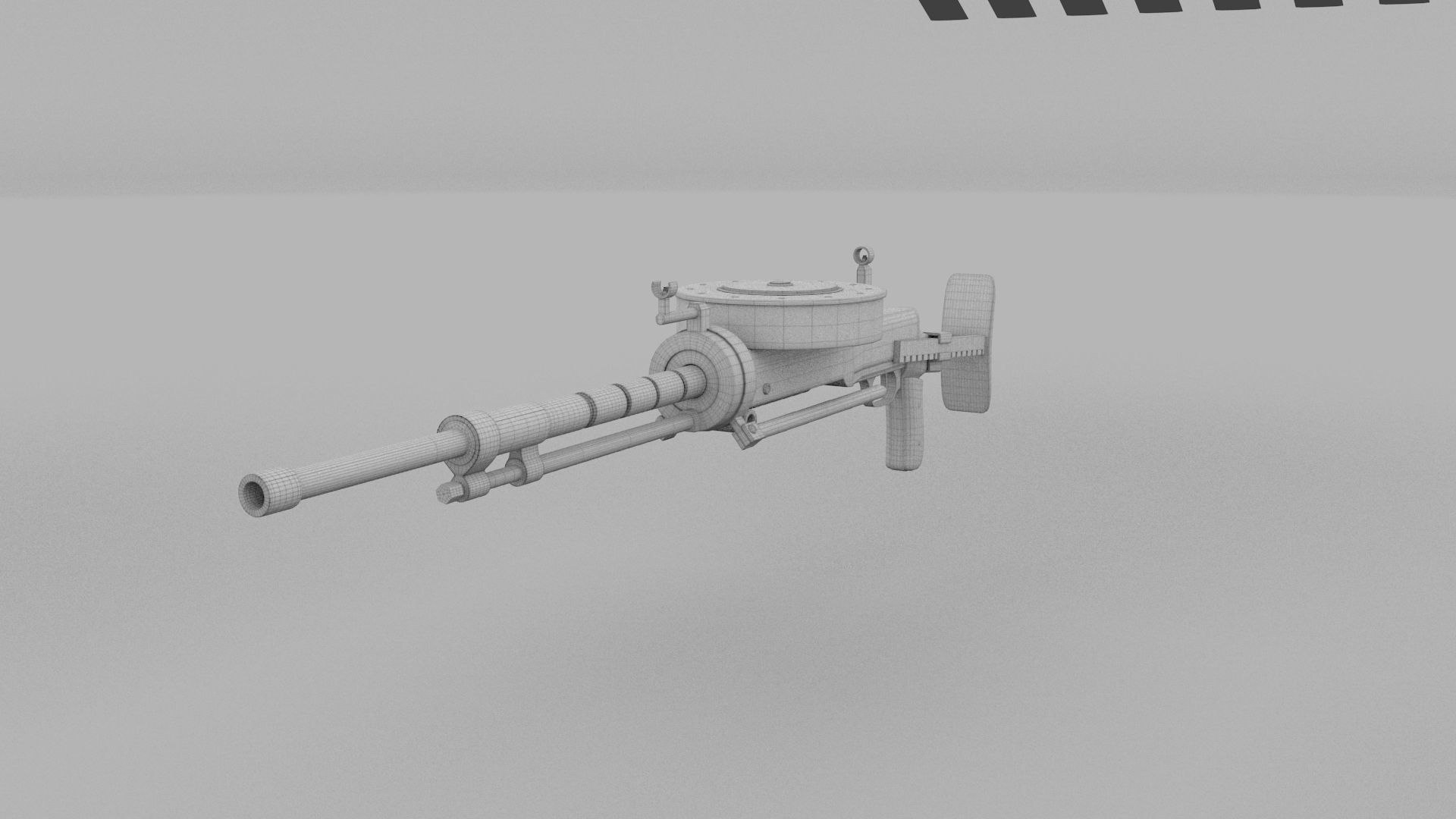 3d Model Degtyaryov Dt Machine Gun