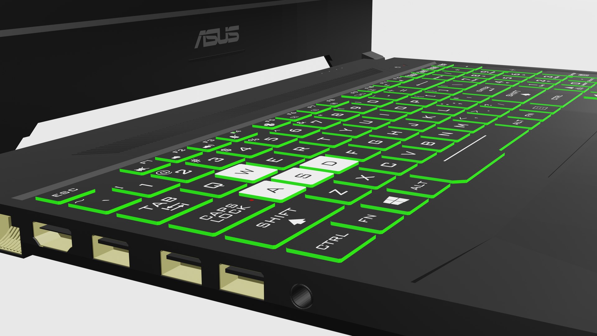 3D Laptop Asus Model - TurboSquid 2102499