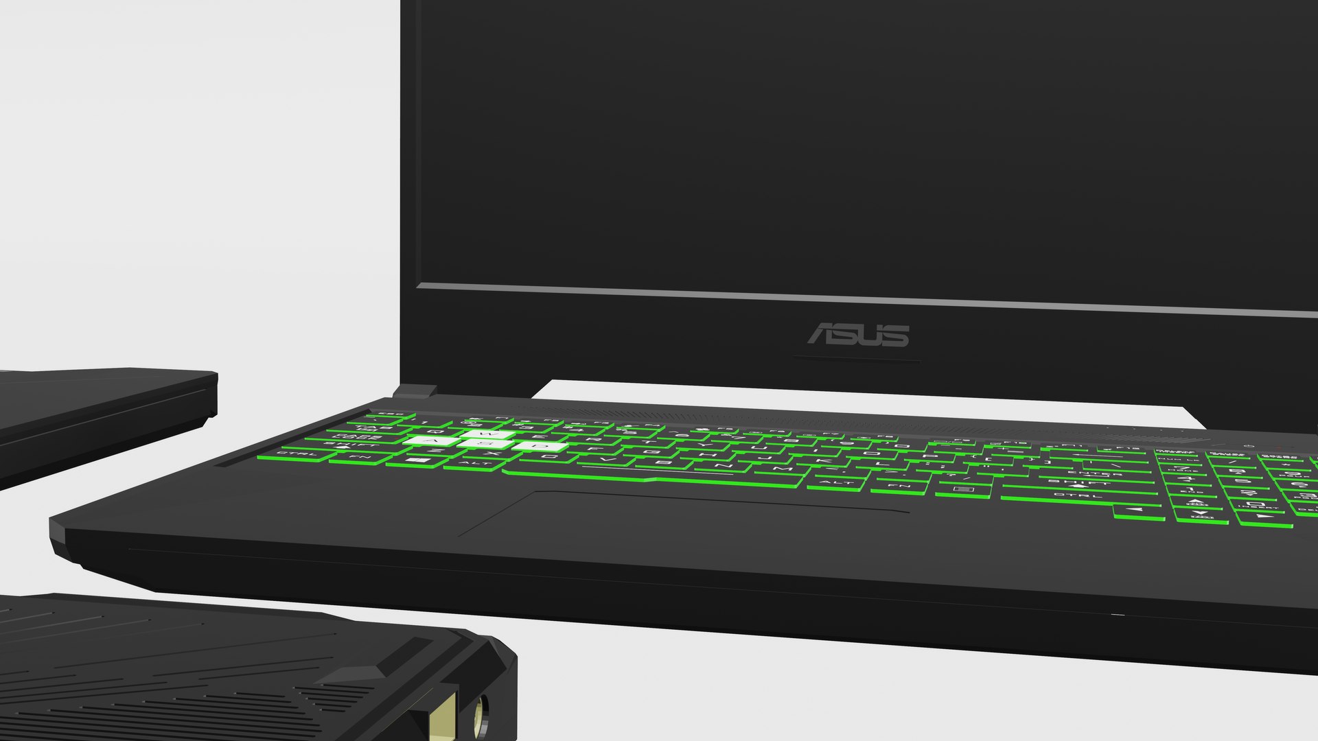 3D Laptop Asus Model - TurboSquid 2102499